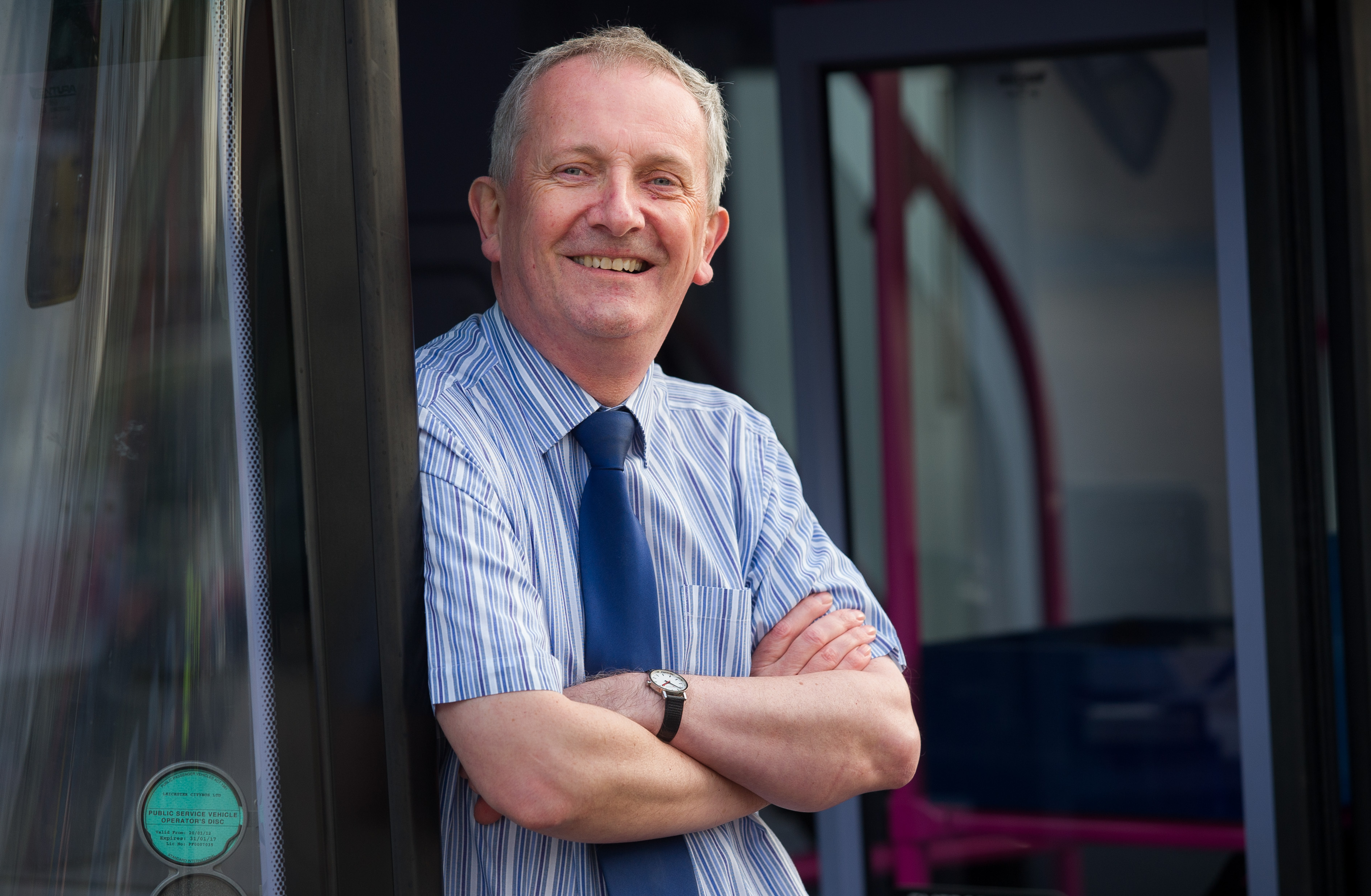Leading Employer First Bus Gifts a Bus to Apprentices